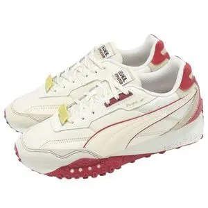 PUMA Blktop Rider Sneakers - White/red
