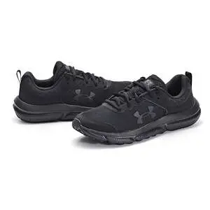 Under Armour Assert 10 Ac "triple " Sneakers - Black