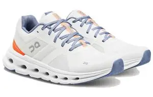 On Cloudrunner Sneakers - Undyed White/flame