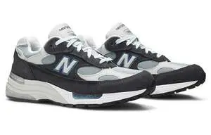 NEW BALANCE X Kith 992 Made In Usa Sneakers - Black/blue