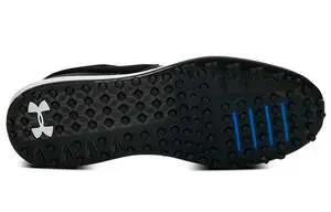 Under Armour Hovr Forge Rc Spikeless Golf Shoes - Black/photon Blue