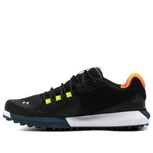 Under Armour Hovr Forge Rc Spikeless Golf Shoes - Black/photon Blue