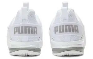 PUMA Axelion Refresh Lace-up Sneakers - White/silver