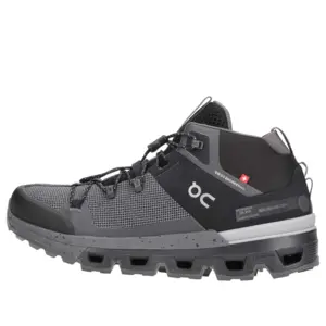 On Cloudtrax High-top Sneakers - Black/grey