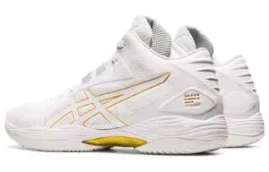 Asics Gelhoop V13 Basketball Sneakers - White/gold