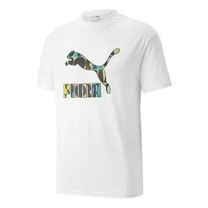 PUMA Big Logo Tee - White