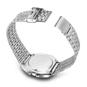 Casio Classic Digital Stainless Steel Bracelet Watch - Silver