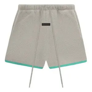 Fear Of God Ss24 Polar Fleece Shorts - Seal