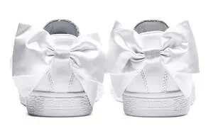 PUMA Basket Bow Sneakers - White