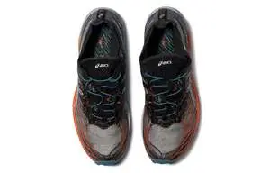 Asics Fuji Speed Trail Running Shoes - Black/orange