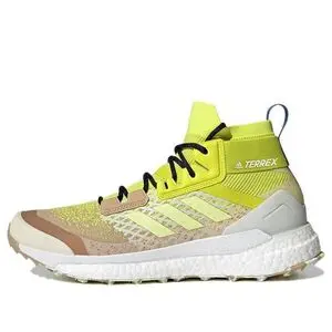 Adidas Free Hiker Primeblue High Top Sneakers - Yellow