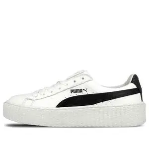 PUMA Fenty X Creeper "white Leather" Sneakers - Black/white