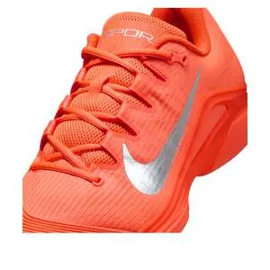 Nike Court Air Zoom Vapor Premium Hc Sneakers - Hyper Crimson/metallic Silver
