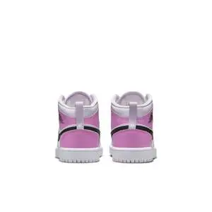 JORDAN 1 Mid Sneakers - Barely Grape/black/white
