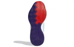 Adidas Dame 5 High Top Athletic Sneakers - Blue