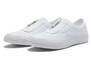 CONVERSE One Star Slip Zip Up Sneakers - White