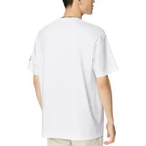 LI-NING Way Of Wade Language Graphic Loose Fit T-shirt 'white