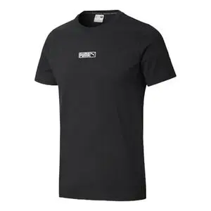 PUMA Classics Round Neck Short Sleeve Couple Style - Black