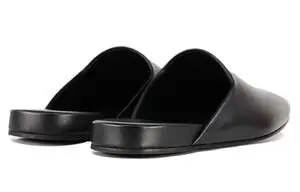 Balenciaga Leather Mules - Black