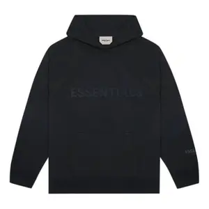 Fear Of God Fw20 3d Silicon Applique Hoodie - Black