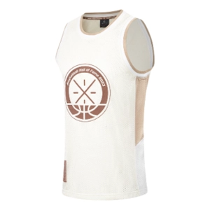 LI-NING Way Of Wade Hall Of Fame 2023 Basketball Jersey - Beige/white