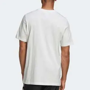 Adidas Originals Logo Round Neck Training Breathable Short Sleeve