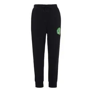 JORDAN Mj Sticker Sweatpants Casual Sports Fleece Lined Long Pants - Black