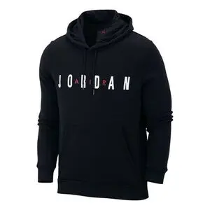 JORDAN Air Flight Fleece Hoodie - Black