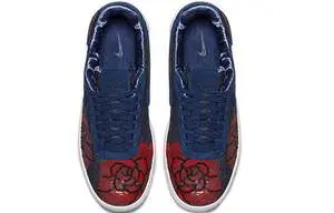 Nike Force 1 Floral Sequin Sneakers
