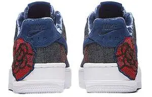 Nike Force 1 Floral Sequin Sneakers