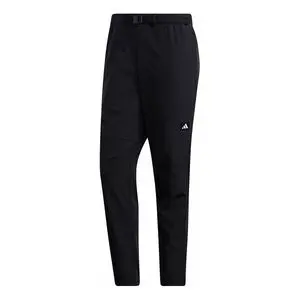 Adidas Ub Pnt Twill Close-fitting Casual Sports Pants - Black