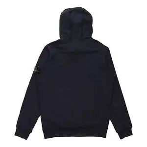 Stone Island Garment Dyed Hoodie - Navy