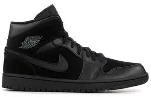 JORDAN 1 Mid "triple " Sneakers - Black