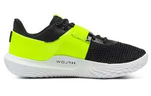 Under Armour Flow Futr X Athletic Sneakers - Black/green