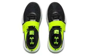 Under Armour Flow Futr X Athletic Sneakers - Black/green