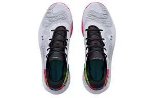 Under Armour Spawn 4 Printed Sneakers - Grey/red/green