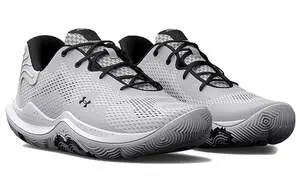 Under Armour Spawn 4 Mid Top Basketball Shoes - Gray