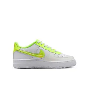 Nike Force 1 Lv8 Low Top Sneakers - White/volt