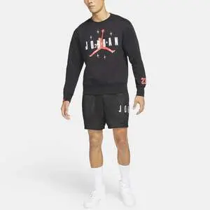 JORDAN Athleisure Casual Sports Round Neck Pullover