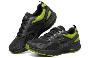 Sketchers Go Run Consistent Athletic Sneakers - Black/yellow