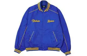 PALACE Letter Printing Jacket Coat - Blue