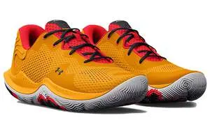 Under Armour Spawn 4 Basketball Sneakers - Yellow/orange