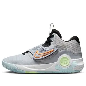 Nike Kd Trey 5 X Mid Top Sneakers - Wolf Grey/white/barely Volt