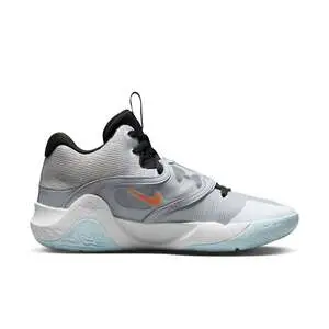 Nike Kd Trey 5 X Mid Top Sneakers - Wolf Grey/white/barely Volt