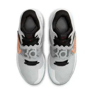 Nike Kd Trey 5 X Mid Top Sneakers - Wolf Grey/white/barely Volt
