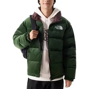 The North Face Versa Velour Nuptse Jacket - Green