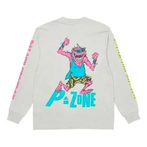 PALACE X M-zone Crossover Long Sleeve Shirt - Grey