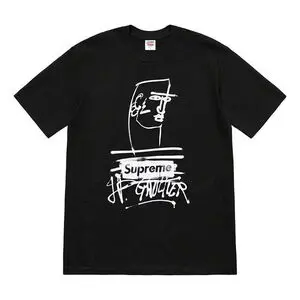 Supreme Ss19 X Jean Paul Gaultier Tee - Black