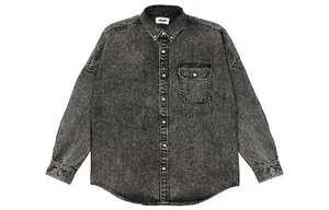 PALACE Denim Bossy Back Logo Denim Shirt