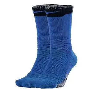 Nike Grip Elite Versatility Basketball Crew Socks - Blue/black
